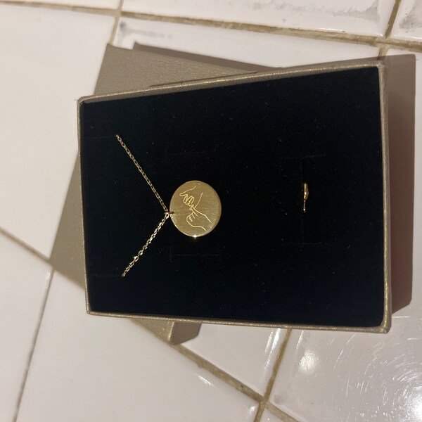 Personalized Viking Runes Necklace, 14K Gold or Sterling Silver ...