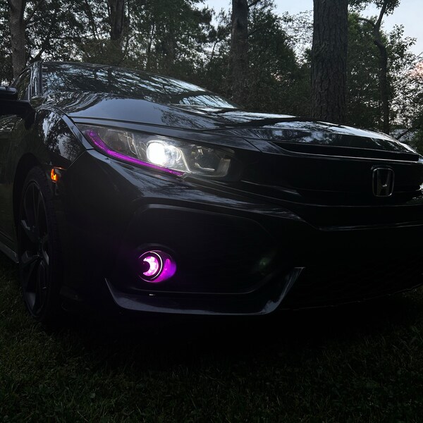Custom Fog Light Overlays (pair) | 2016-2021 Honda Civic - Etsy
