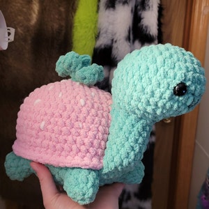 Pattern: Turtle Crochet Plushie Includes Strawberry Turtle - Etsy