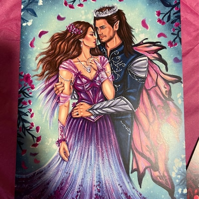 Katria & Davien, Print/bookmark, A Dance With the Fae Prince, Elise ...