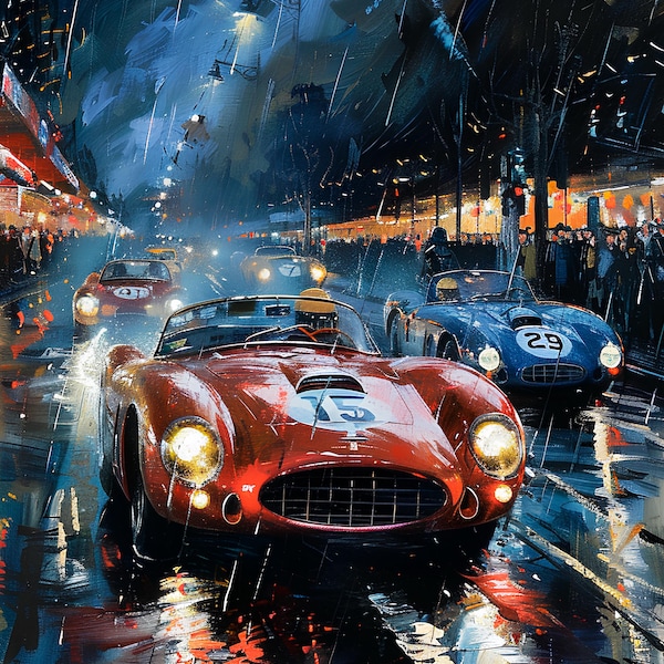 Michael Schumacher Oil Painting, Ferrari Fan Art Print, Schumacher ...