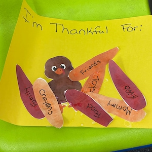 Build a Turkey Kid's Craft, Printable Thanksgiving Craft, Printable ...