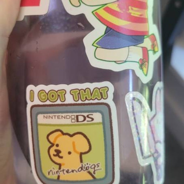 Nintendo DS Nintendogs Dog Sticker | Waterproof Matte Vinyl (2.5") - Etsy