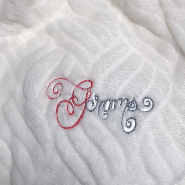 Charming Calligraphy Script Monogram Set - Small - Full Set 1", 1.5", 2 ...