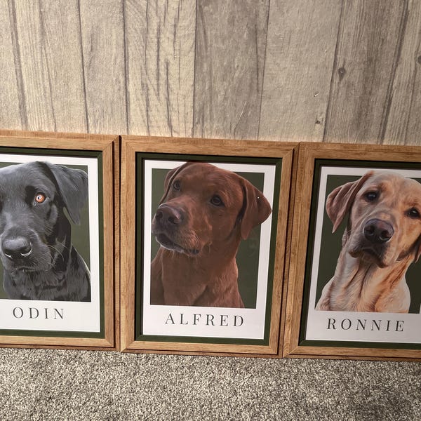 Digital Dog Wedding Table Numbers, Dog Wedding Table Names, Wedding ...