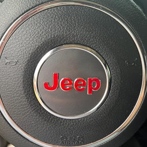Holographic Crystal Jeep Emblem Sticker Decal, Wrangler JK, TJ, JL ...