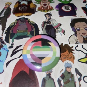 Custom Pride Flag Button LGBTQ Pride - Etsy