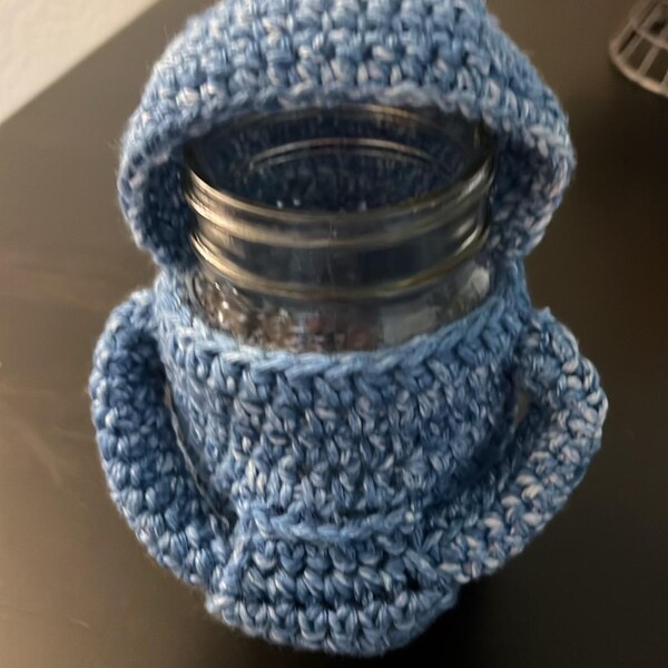CROCHET PATTERN: Can Cozy Hoodie. Keeps Cans and Bottles Cooler and ...