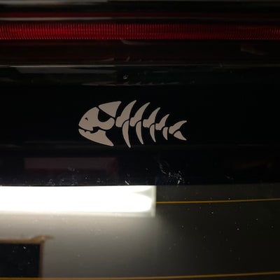 Jolly Pirate Fish Vinyl Decal/sticker for Window, Car, Cup, Laptop Case ...