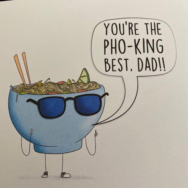 Pho Card, Funny Mothers Day Card, Mothers Day Card, Mothers Day Cards ...