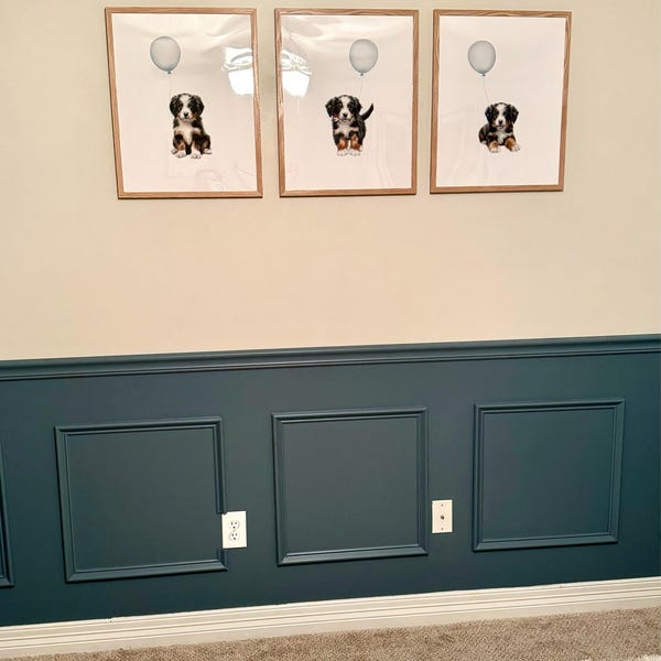 Puppy ALPHABET POSTER | Puppy Nursery Decor | Puppy Dog Wall Art for a ...