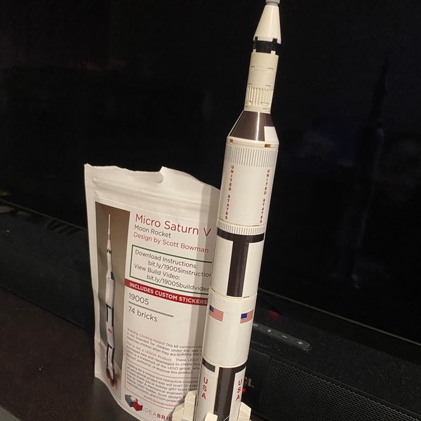 Mini Micro Space Shuttle Kit | Brick Building Kit - Etsy