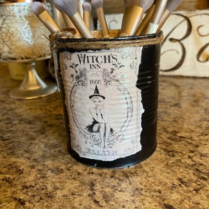 3 Rustic Americana Farmhouse Painted Tin Can Caddy Set Rusty - Etsy