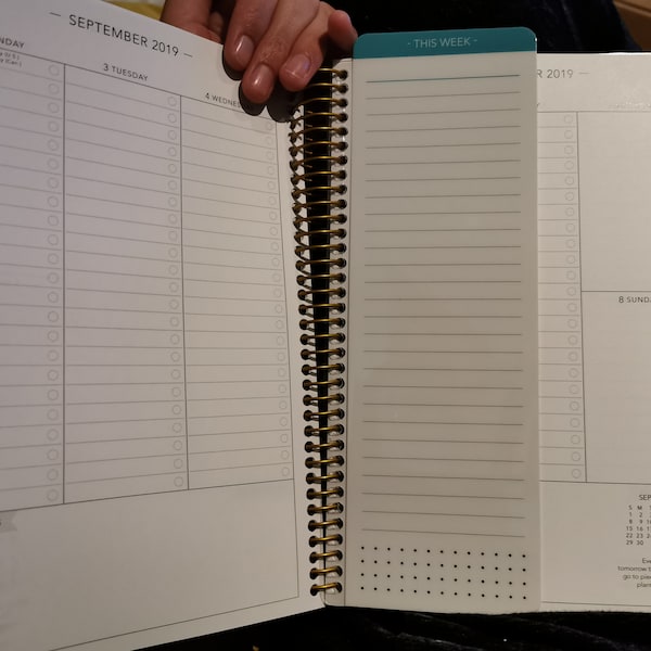 PAGEMARKER for Planner Bookmark Clip-in Page Marker | Laminated Wet ...