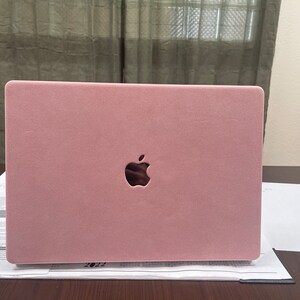 Frosted Leather Pink Hard Case Cover for Macbook Air 13 - Etsy
