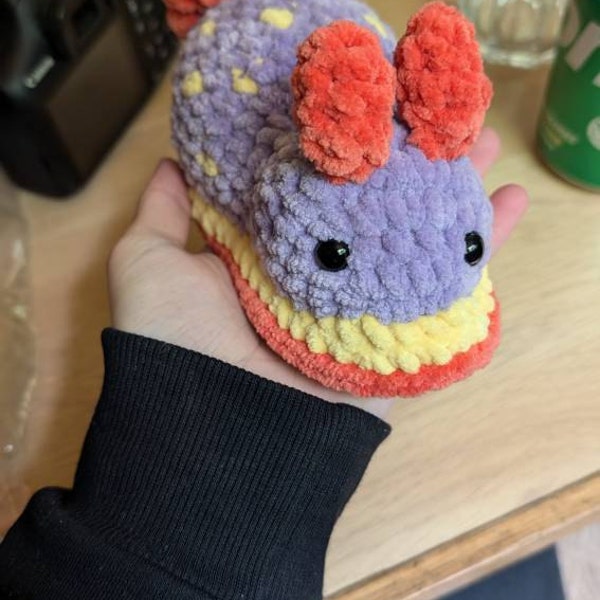 Dorid Nudibranch Amigurumi Pattern, Crochet Sea Slug Pattern Only - Etsy