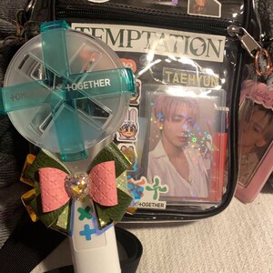 BTS SUGA AGUST D Ribbon Bow Keychain Pendant Light Stick - Etsy