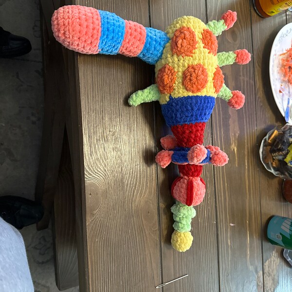 Klown Cotton Candy Ray Gun Crochet Pattern - Etsy