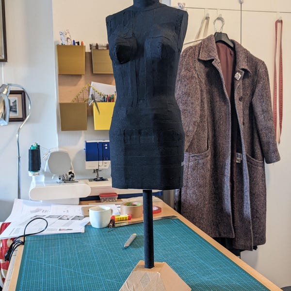 PDF: Make a Half Scale Dress Form With This Pattern - Etsy