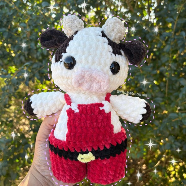 10-in-1 Fruit Cows Crochet Pattern Bundle (amigurumi Highland Cow ...