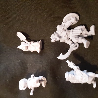 Wappellious Spellbrush Human Warlock Miniature 3D Printed - Etsy