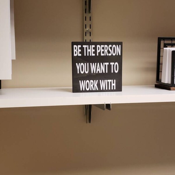 Black or White Wooden Sign , Black and White , Blank Framed Sign , Wood ...