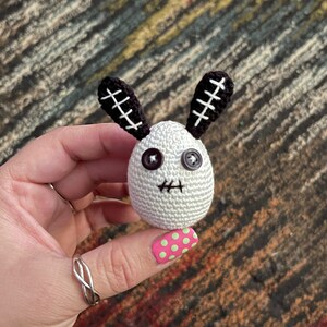 Crochet PATTERN Easter Basket, Goth Easter Eggs, Amigurumi Easter Decor ...