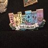 Rainbow Bookshelf Sliding Enamel Pin Book Lover Bibliophile - Etsy