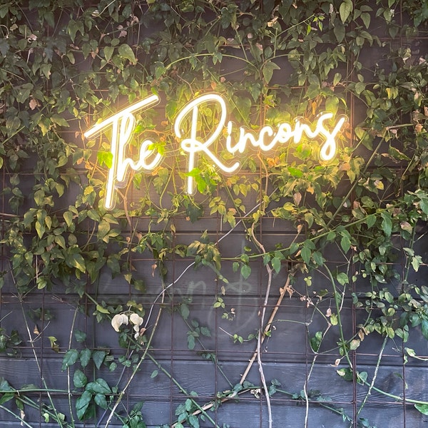 Wedding NEON SIGN for Reception, Wedding Decorations, Wedding Decor ...