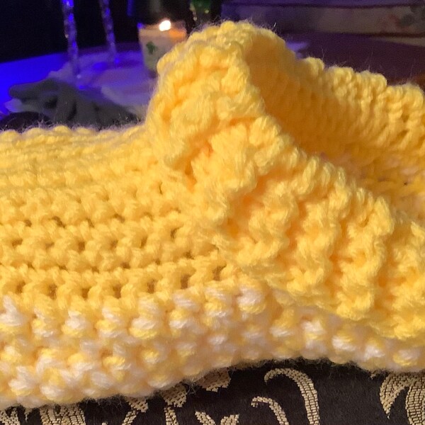 Crochet Pattern-dust Mop Slippers-adult - Etsy