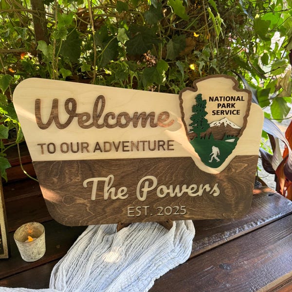 Customizable NPS Sign | National Park Service Sign | National Park ...