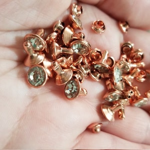 Star Eyelets Star Rivets Star Conchos Crystal Stars | Etsy