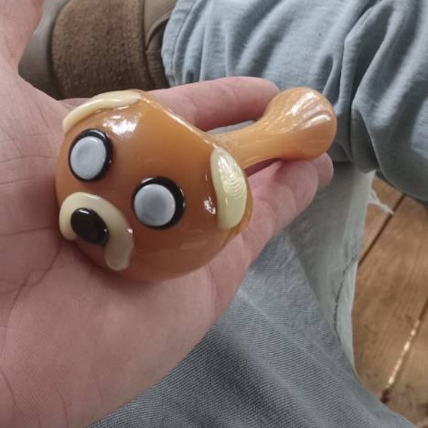 Poopy Pance Glass Blown Tobacco Pipe - Etsy