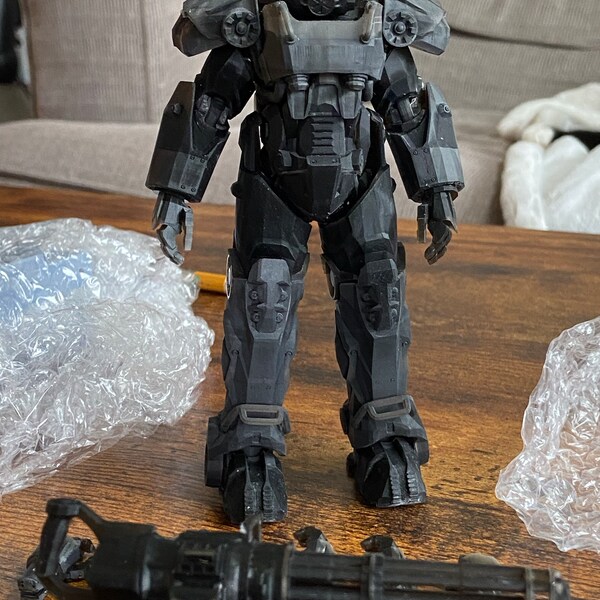 Power Armor T60 Fallout Action Figure - Etsy