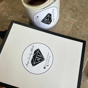 3 Inch Circle Stickers Waterproof Custom Labels With Your - Etsy