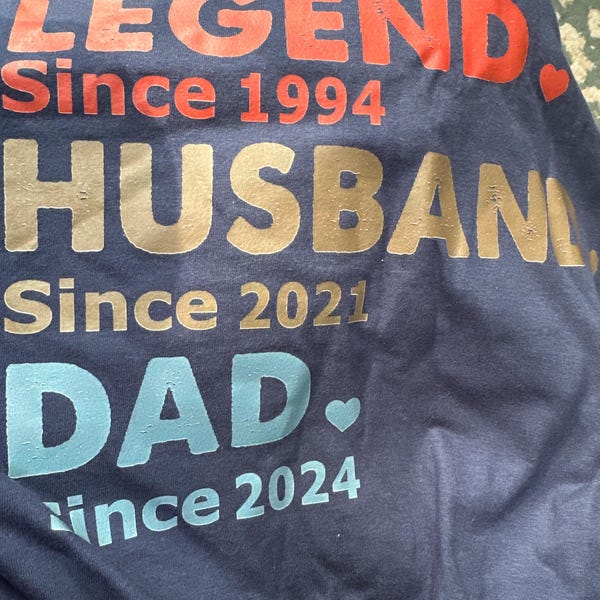 Custom Dad With Years Shirt, Papa With Year, Gift for Husband, Father's ...