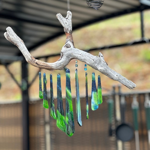 Tinkly Winkler Stained Glass Wind Chimes - Etsy