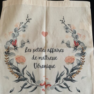 X252Y Tote Bag Message, Tote Bag Fun, Tote Bag Quote, Tote Bag French ...