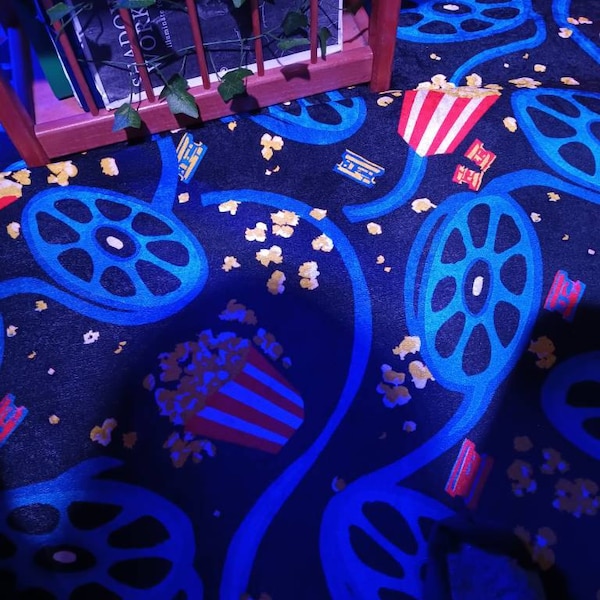 Arcade Carpet, Colorful Trippy Area Rug, 80s 90s Accent Floor Mat, Game ...