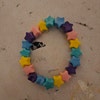Pastel Rainbow Teeth Charm Kandi Bracelet - Etsy