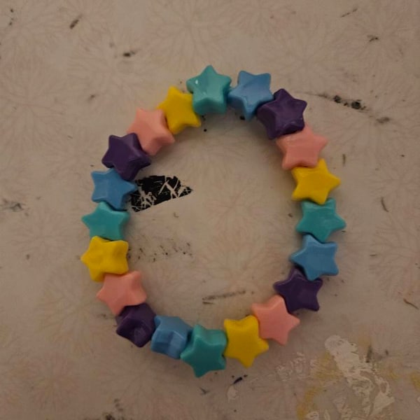LGBTQ Pride Kandi Star Bracelets - Etsy