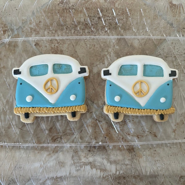 Groovy Van Cookie Cutter - Etsy