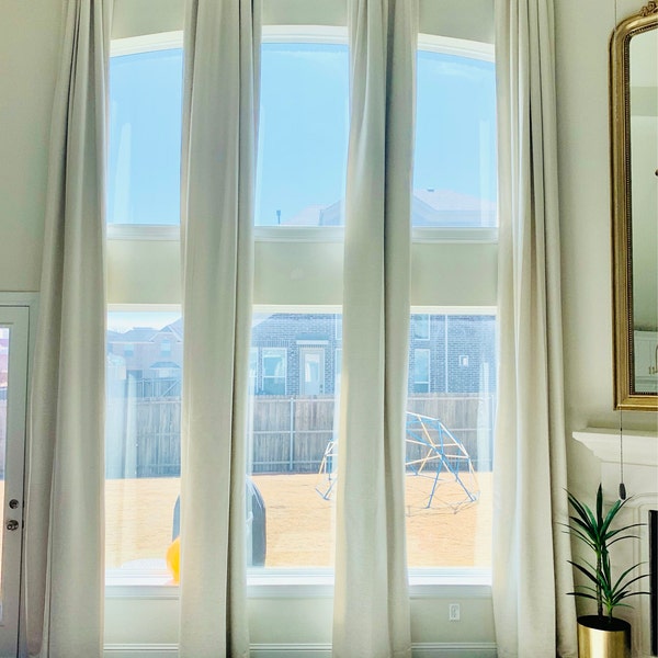 Traversing Channel Track 1.5 Inch Round Drapery Rod Set -includes ...