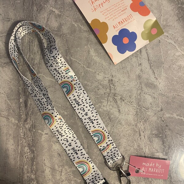 Bible Verse Lanyard - All Things Are Possible With God - Etsy