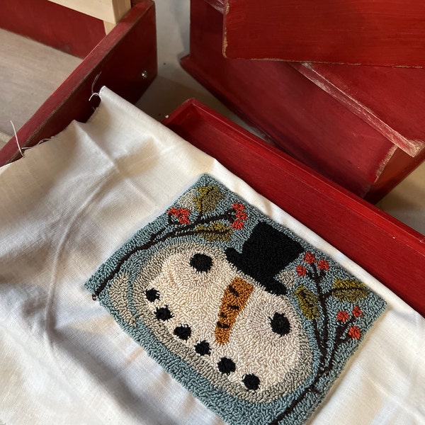 Jack Frost Primitive Needle Punch Pattern From Notforgotten Farm - Etsy ...