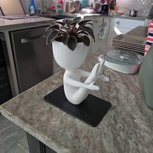 Yoga Mat Boat Pose Planter Teaser Pose Succulent Planter, Yoga Planter ...