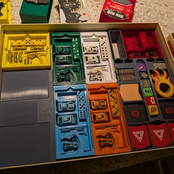 Thunder Road Vendetta 3D Printed Insert for Base Game and All ...