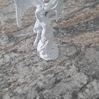 Fantasy Figure Gothic Home Decor Devil and Angel Satan Archangel ...