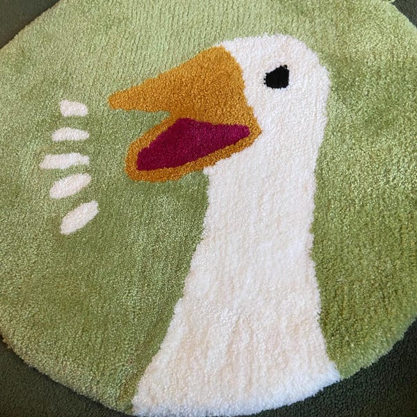 Silly Goose Rug - Etsy