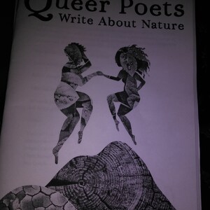 Queer Poets Write About Nature Queer Poetry Zine Chapbook - Etsy
